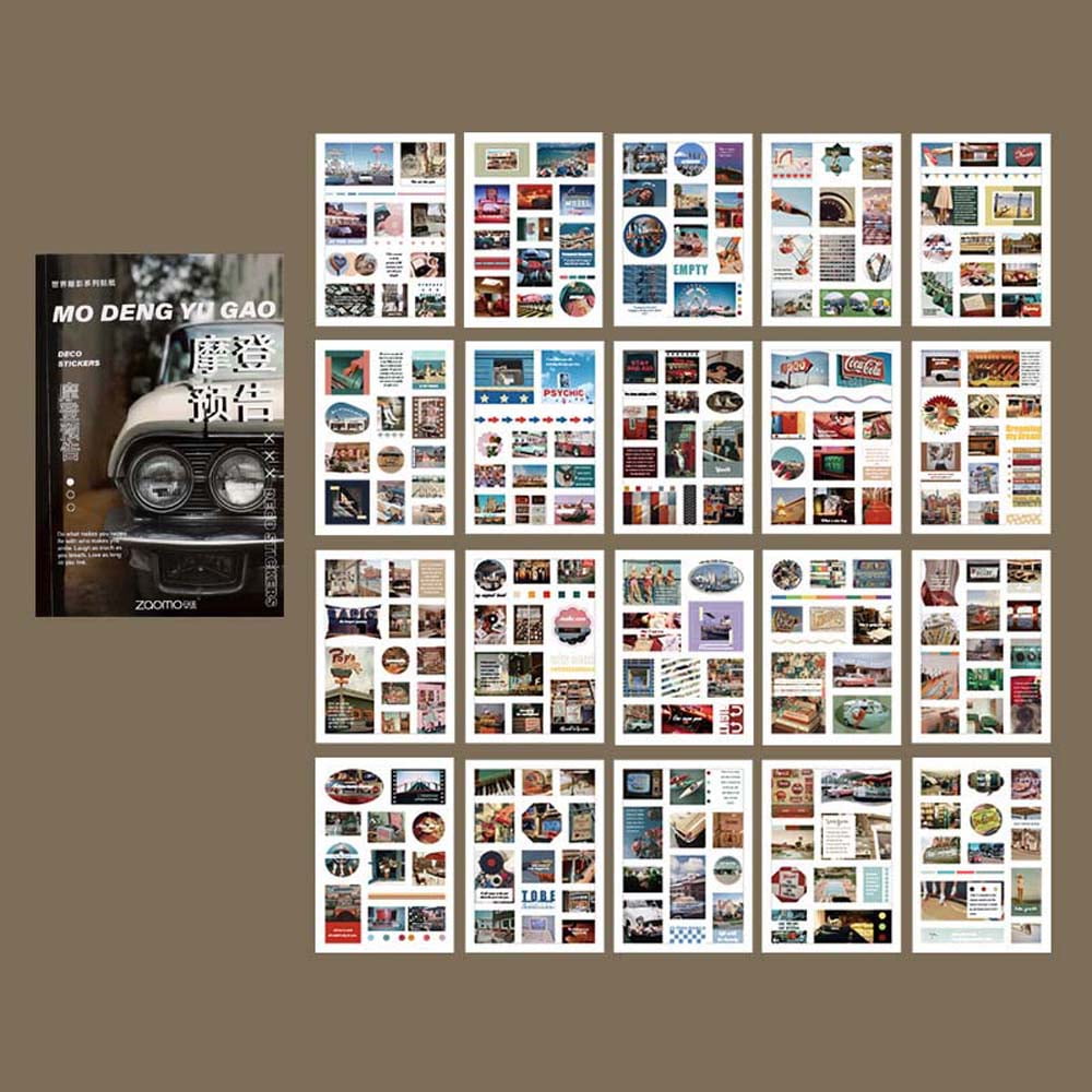 DIY Album Diary Stickers PET Journal Stickers Scrapbooking Decoration ...