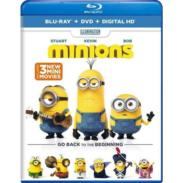 Minions (Blu-ray + DVD) - Walmart.com - Walmart.com