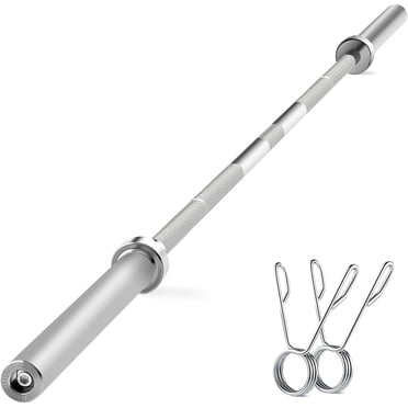 CAP Barbell Straight Standard Weight Bar with Threaded Ends, 6 ft ...