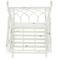 SAFAVIEH Medrano Outdoor Patio Rocking Chair, Antique White - Walmart.com