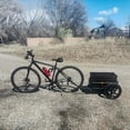 Xspec Bicycle Pull Behind Cart Wagon, 2-in-1 Bike Cargo Trailer ...