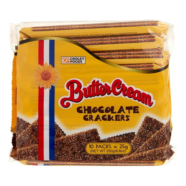 Croley Foods Butter Cream Chocolate Crackers, 8.8 Oz. - Walmart.com