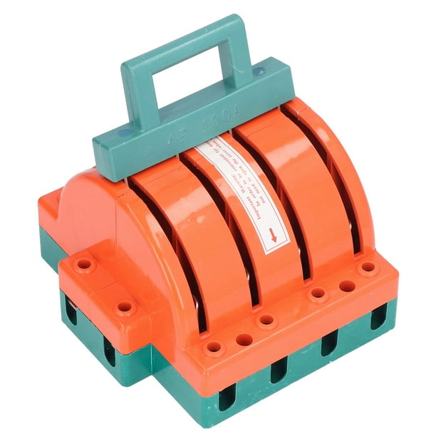 Knife Switch, Double Throw Electrical Knife Switch 4 Pole Terminal ...