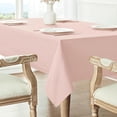 2 Pack Rectangle Tablecloth 52x70 Inch, Water Resistant Wrinkle Free ...