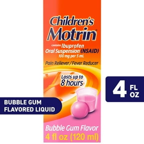 Motrin Children's Grape Chewable Ibuprofen Tablets 100mg for Fever ...