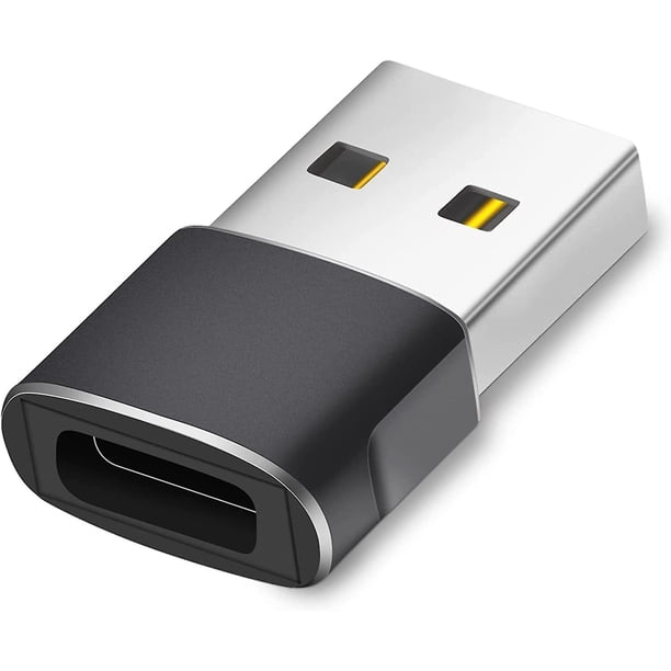 Adaptador USB C hembra a USB macho zhang ming carga rápida y ...