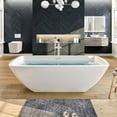 Eviva Atlantis Free Standing 67" Acrylic Bathtub - Walmart.com