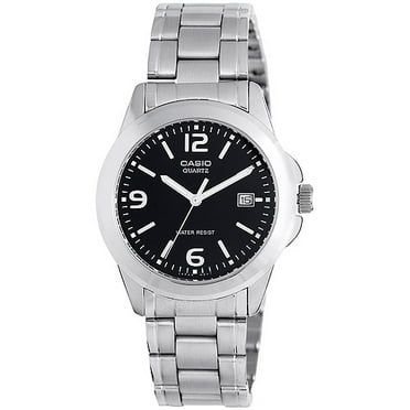 Casio Men's Slim-Digital Stainless Steel Watch - Walmart.com