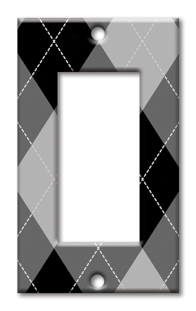 Art Plates brand - Single Gang Rocker Wall Plate - Argoyl - Walmart.com