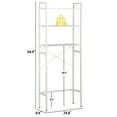 ZENSTYLE Over the Toilet Storage Rack 3-Tier Bathroom Shelf Large ...