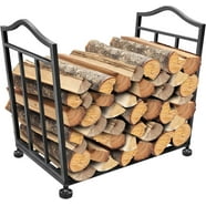 Step2 Longhorn Firewood Rack Plastic Indoor Outdoor Log Holder 27"H x ...