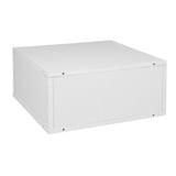 Niche Cubo Half Size Stackable Storage Cube- White Wood Grain - Walmart.com