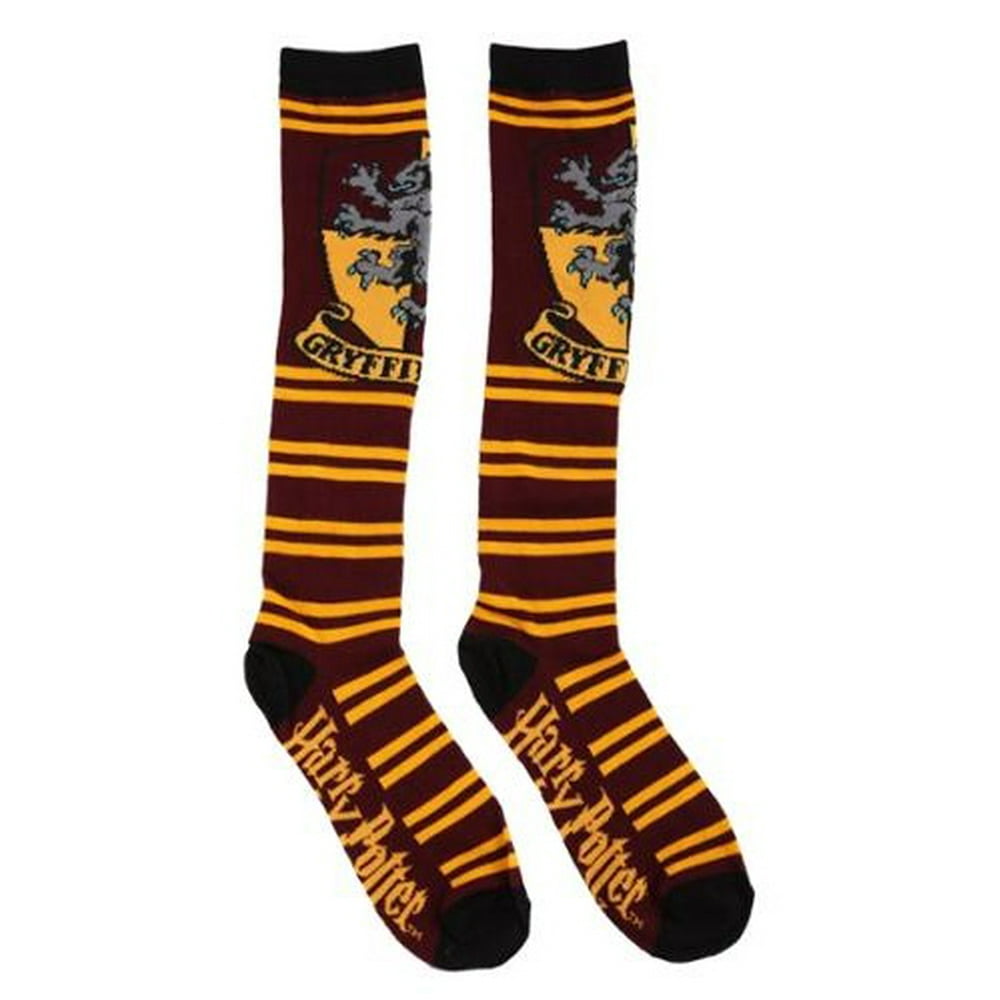Harry Potter - Gryffindor Knee High Socks - Walmart.com - Walmart.com