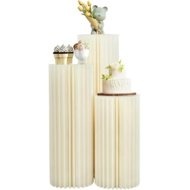 HILABEE Cake Table Stand Cylinder Stands Backgrounds Favors Plant Stand ...
