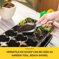 CUITING Mini Ice Scoop Set of 3 Stainless Steel 3 Ounce Metal Utility ...