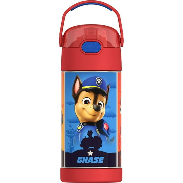 Thermos Kids Vacuum Insulated Funtainer Water Bottle with Flip Up Straw, 355ml, Paw Patrol ...