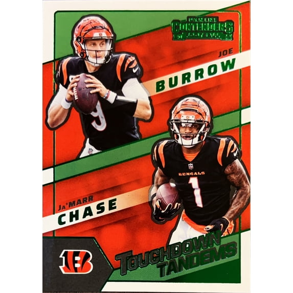 2023 Panini Contenders Football Touchdown Tandems Joe Burrow Ja'Marr ...