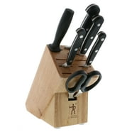 Rada Cutlery Knife Set Oak Knife Block 7 Stainless Steel Culinary ...