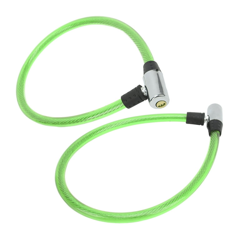 Durable Plastic Covered Steel Wire Bike Lock Bicycle