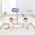 Baby Playpen, 71x47inch Large Playpen for Babies and Toddlers, Indoor ...