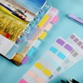Transparent Index Tabs,1.77X1.1" Self-Adhesive Page Markers, Multi ...