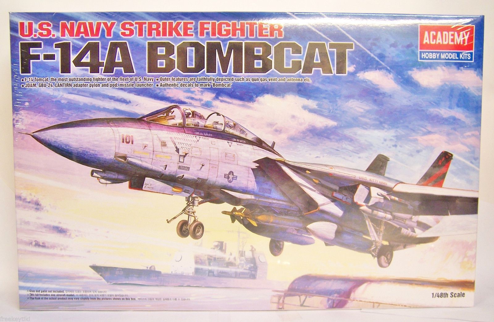 F-14 Tomcat 48 Scale Plastic Model Kit - Walmart.com