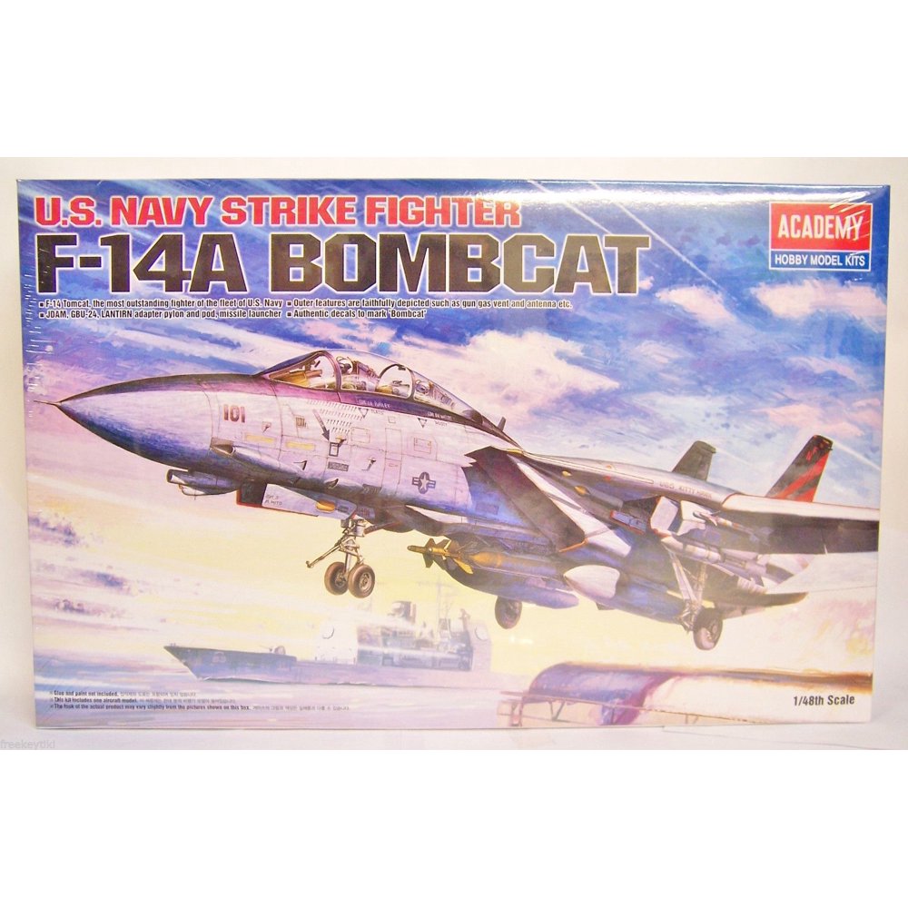 F-14 Tomcat 48 Scale Plastic Model Kit - Walmart.com - Walmart.com