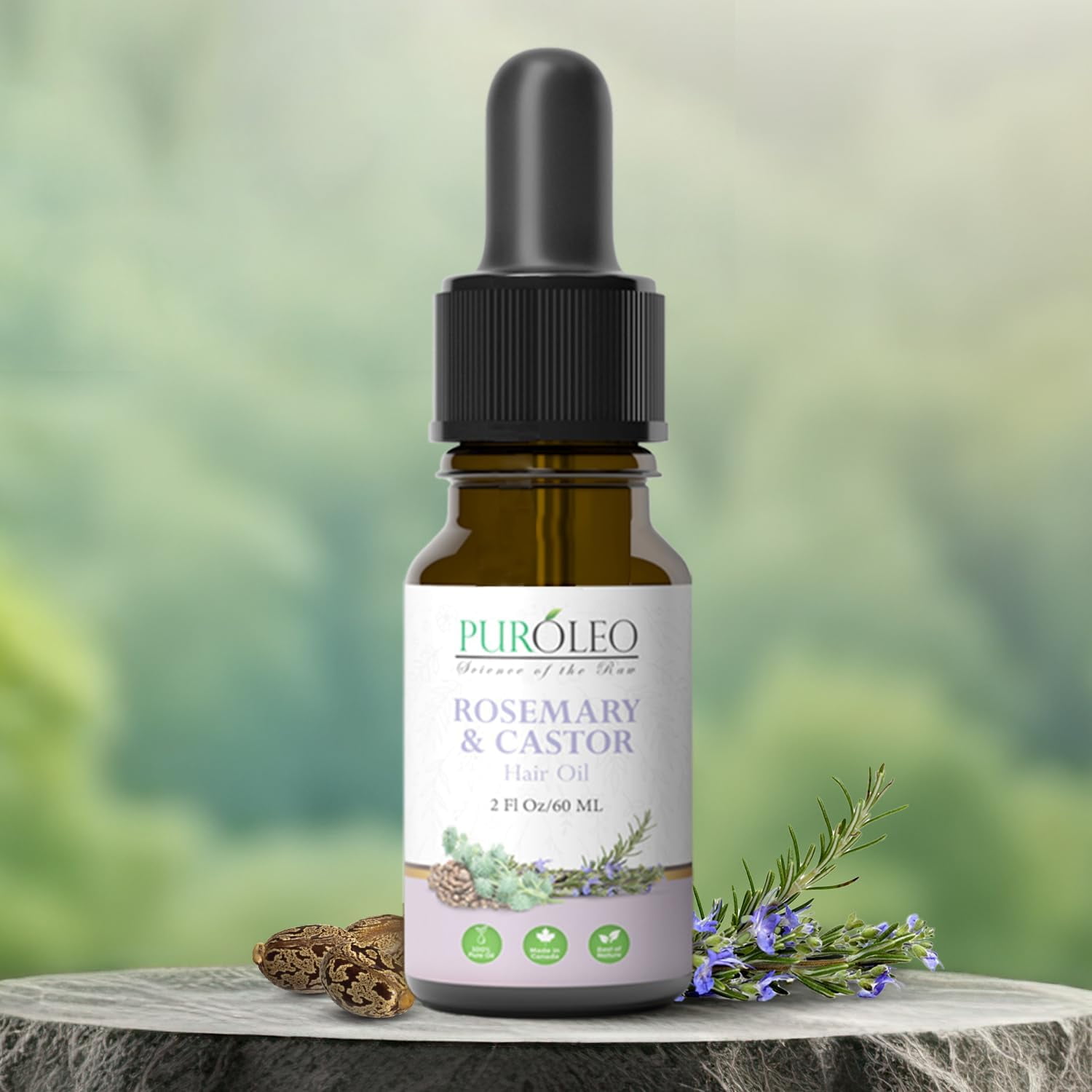 Click here for Puroleo Rosemary & Castor Hair Oil 2 Fl Oz/60 Ml (... prices