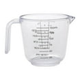 Walmart Perfect Metric Plastic Measuring Cup with Handle, 150/300/600ml ...