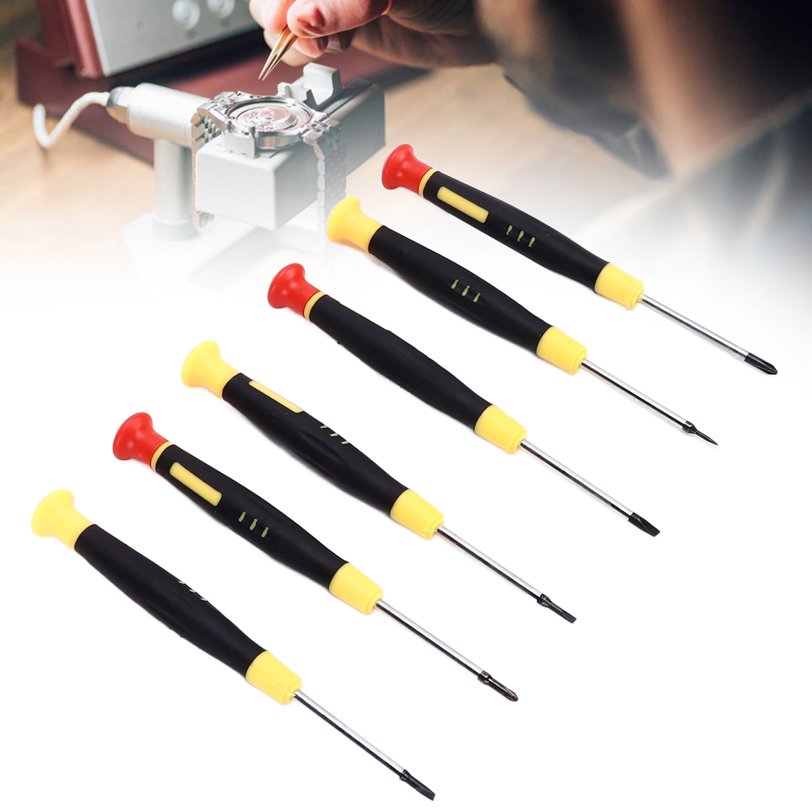 Flat Head Screwdrivers, Magnetic Rustproof Wear Resistant Light Weight ...