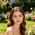Antenna Headband, Martian Metallic Headband, Halloween Headwear, Party ...