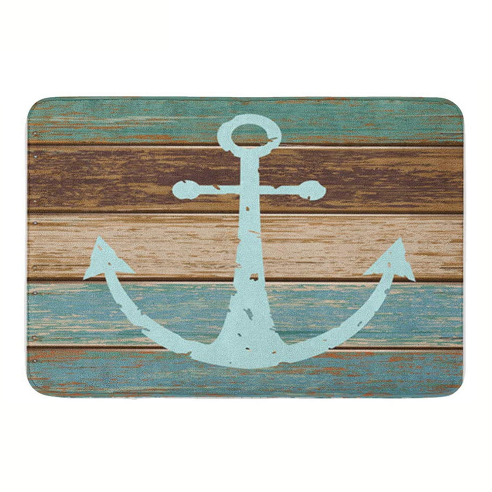 Pluoda Bath Mats for Bathroom, Bathroom Mats Rugs No Silp, Vintage ...