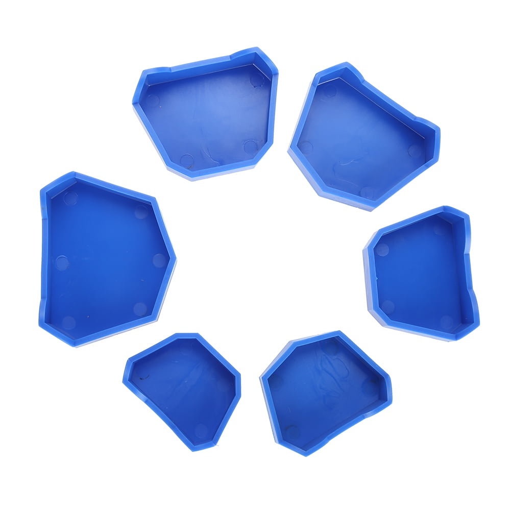 Yeso dental azul, base de yeso dental de 6 piezas Base de yeso dental ...