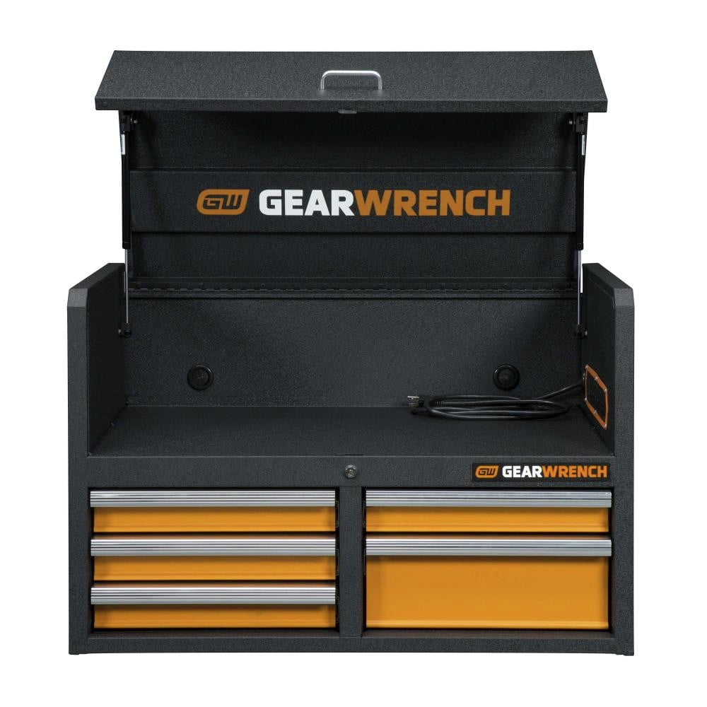 GearWrench 83242 GSX Series 5 Drawer 36 in. Tool Chest - Walmart.com ...