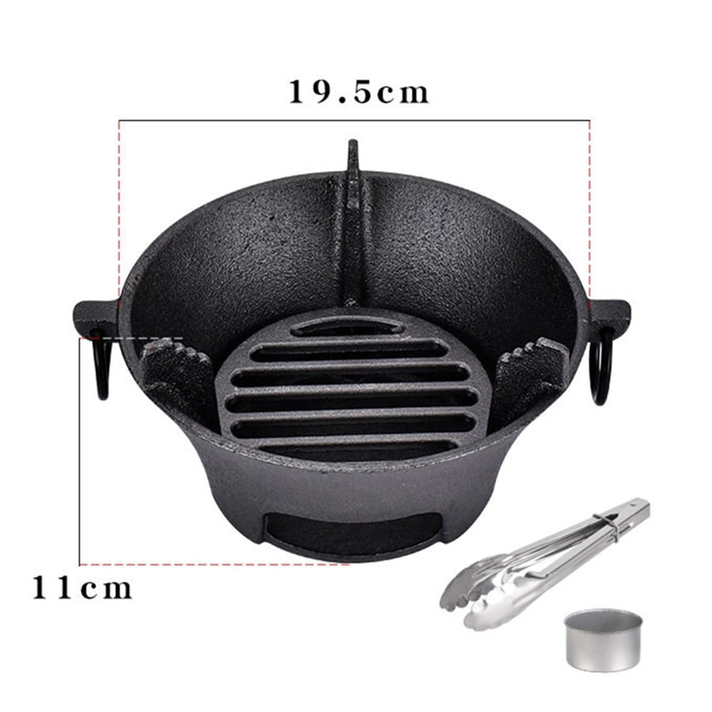 Stove Tabletop Grill Cast Charcoal Grill Portable Japanese Style ...