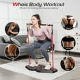 Costway Portable Home Gym Fitness Machine System w/ 8 Exercise ...