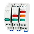 Din Rail Mount Led Signal Lamp 220V Indicating Pilot Lights Power ...