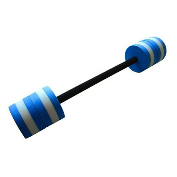 Aqua Fitness Barbells Eva Blue Pool Exercises Water Sports Floating ...