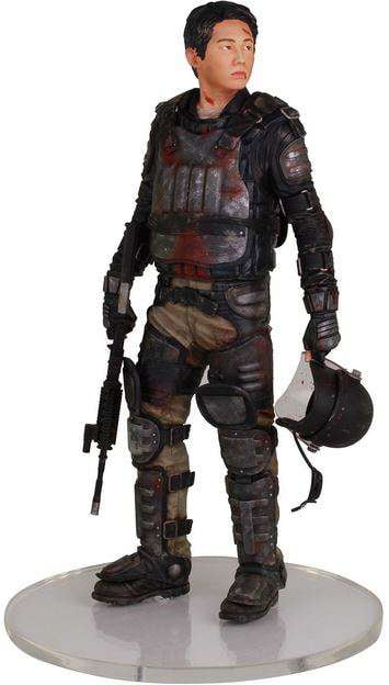The Walking Dead AMC TV Glenn Statue [Riot Gear] - Walmart.com