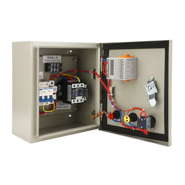 PID Temperature Controller, 3 Phase 380V AC Thermostatic Control Box ...