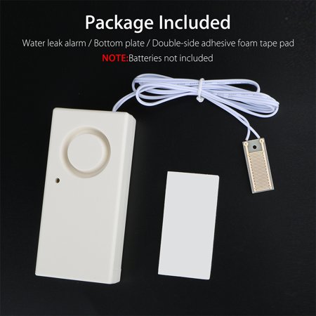 Bathroom Kitchen Flood Alarm Automatic Water Sensor Laundry Room ...