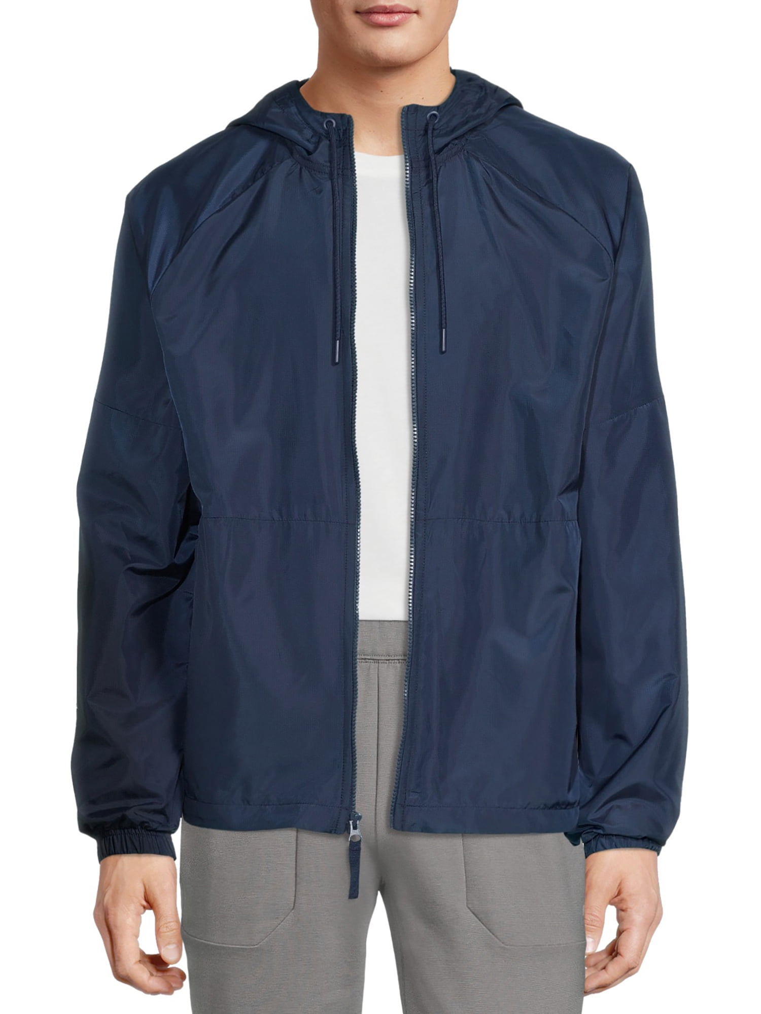 Russell Men's and Big Men's Windbreaker Jacket, up to size 5XL ...