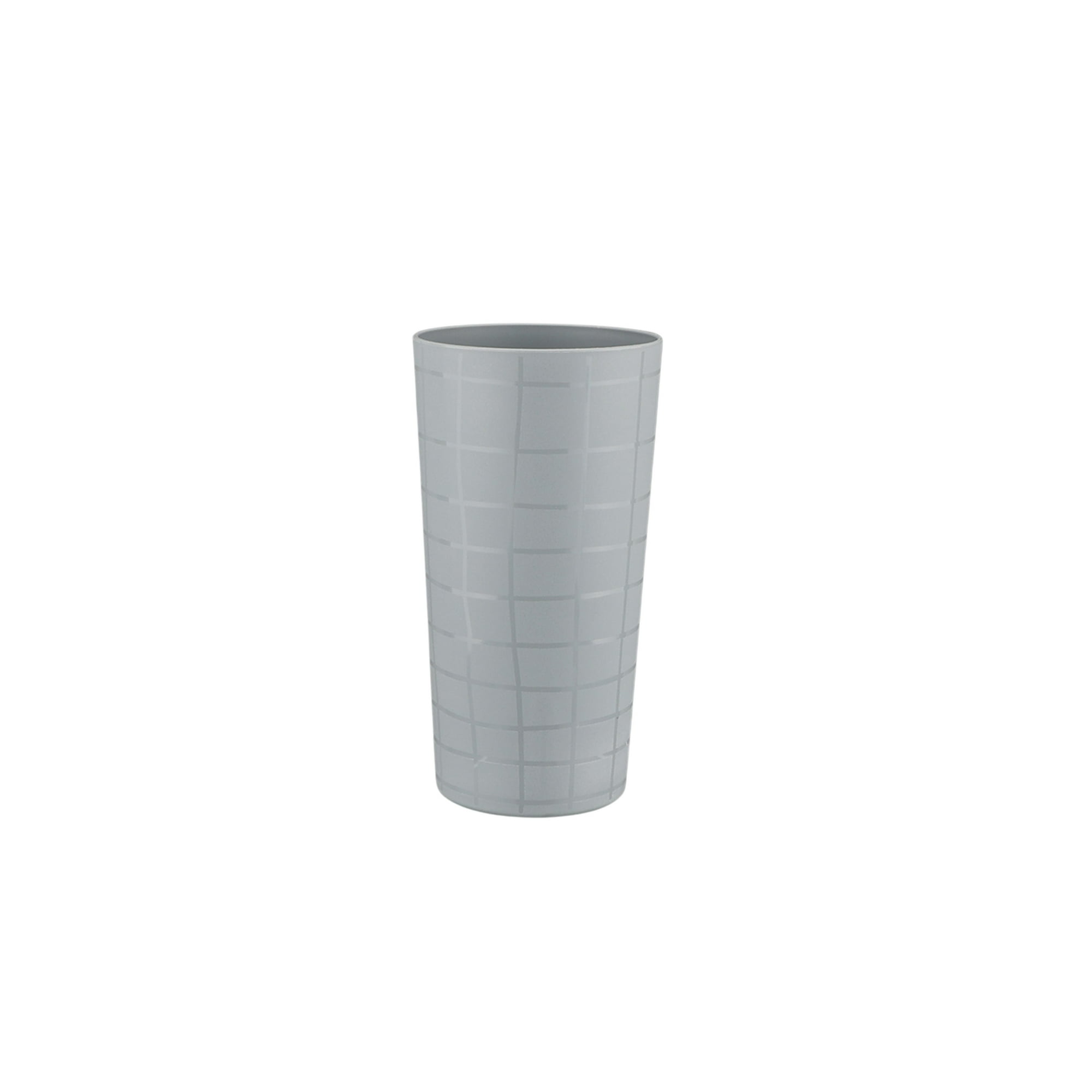 Click here for Mainstays Grid Gray Polypropylene Tumbler 27 Oz 27... prices