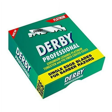Derby Extra Safety Steel Shaving Double Edge Razor Blades, 100 Count ...