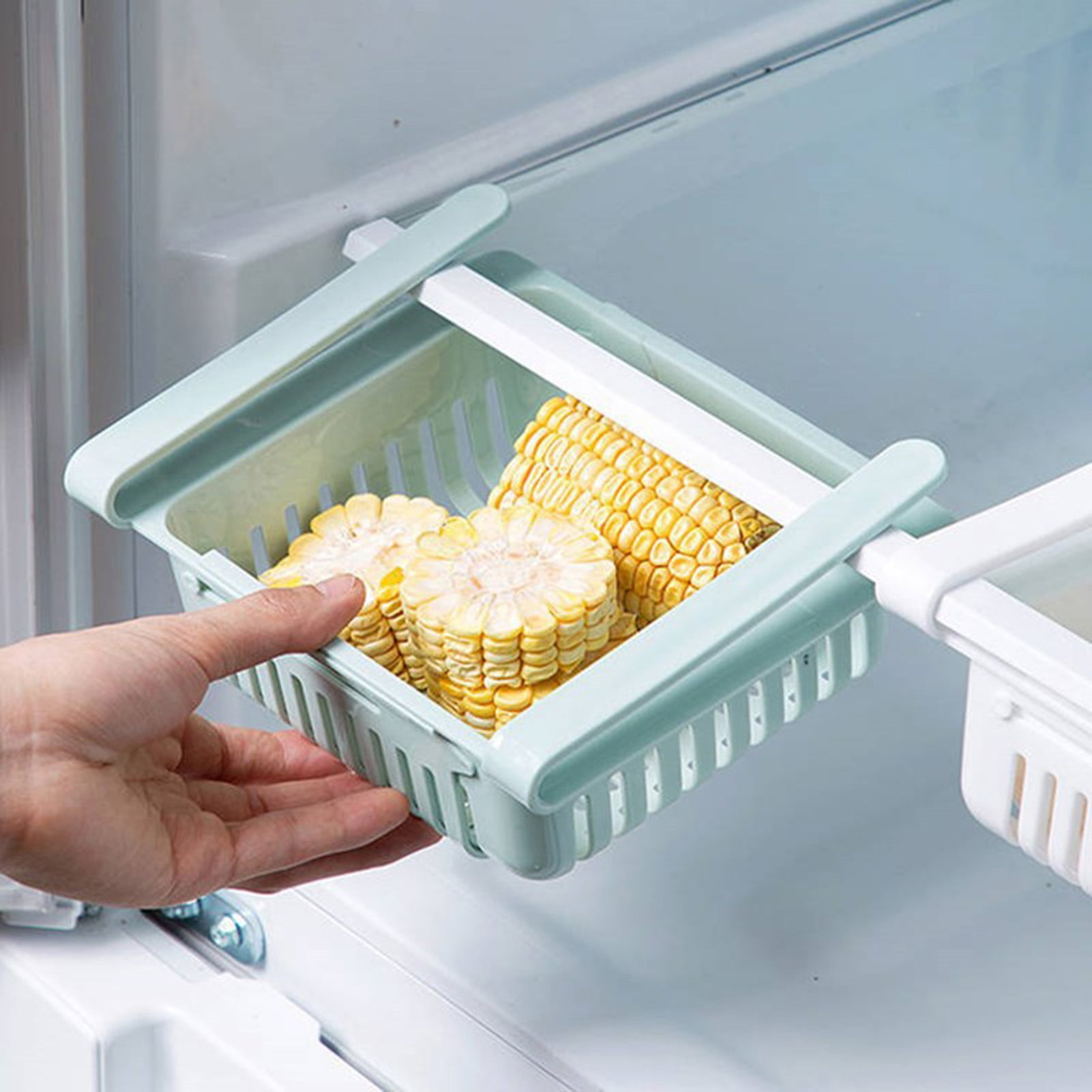 DISHAN Refrigerator Storage Rack Organization Retractable Practical ...