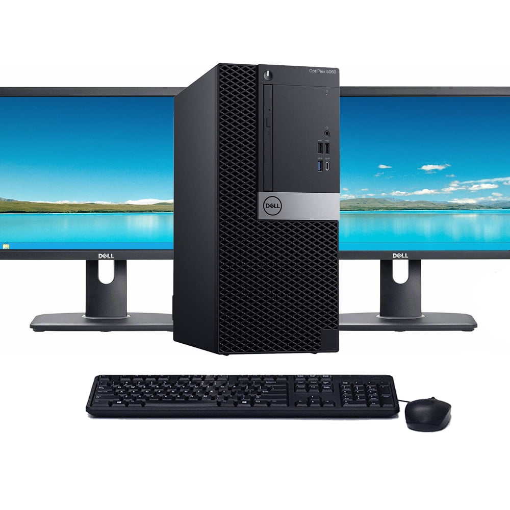 Restored Dell OptiPlex 5060 Windows 11 Desktop Computer Core i3-8100 (3 ...