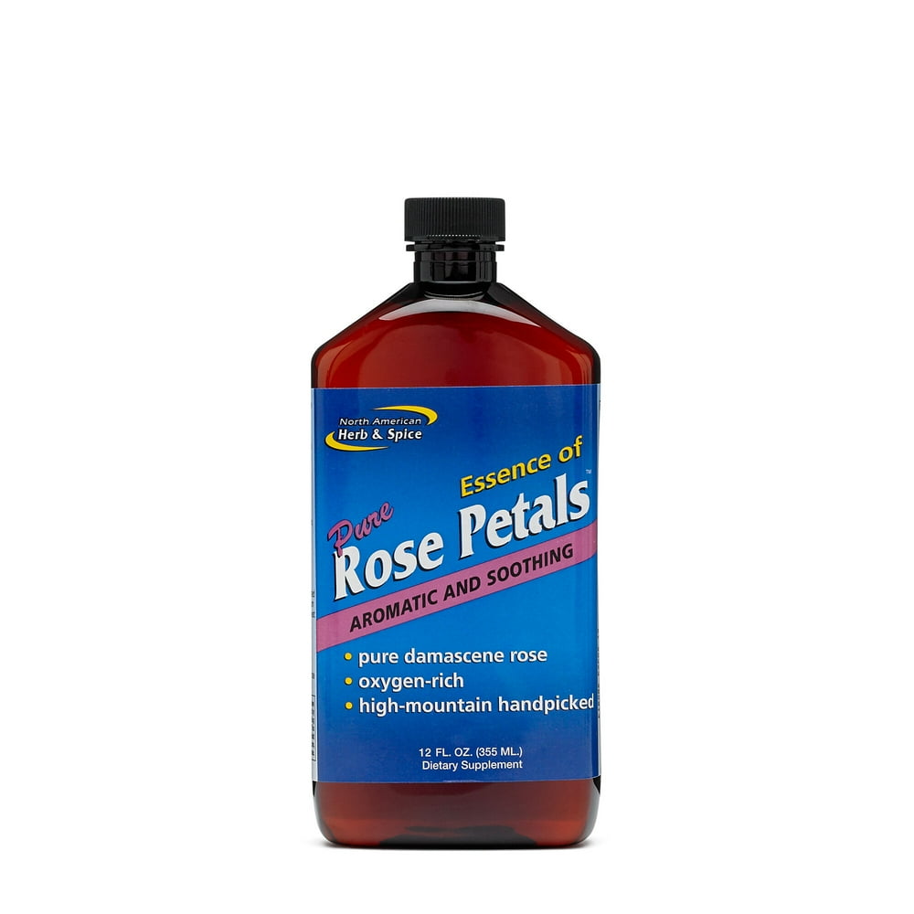 North American Herb & Spice Pure Essence of Rose Petals 12 oz ...
