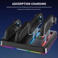 4 in 1 Charging Dock for Switch 2 (2025) Joycon Controller, Magnetic ...