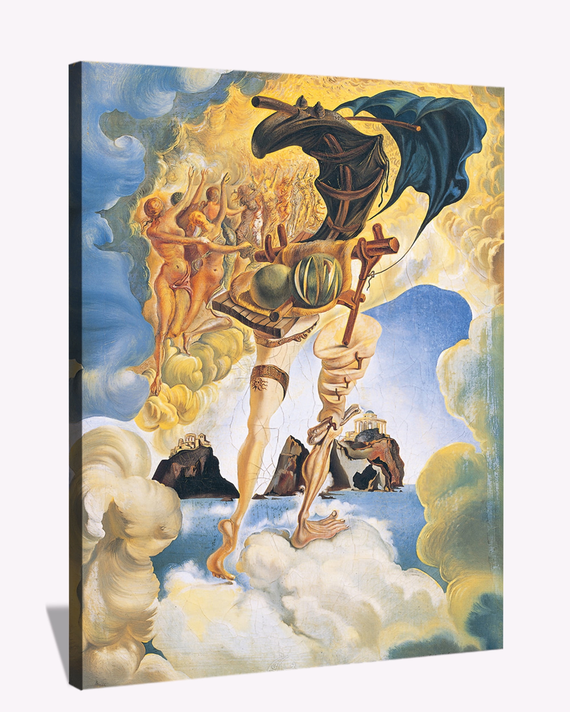 Dali Canvas Art Salvador Dali Allegory Of The Sunset Air Wall Art ...