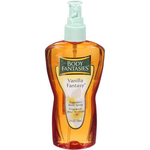 Body Fantasies Vanilla Fantasy Body Spray 8 Oz For Women - Walmart.com